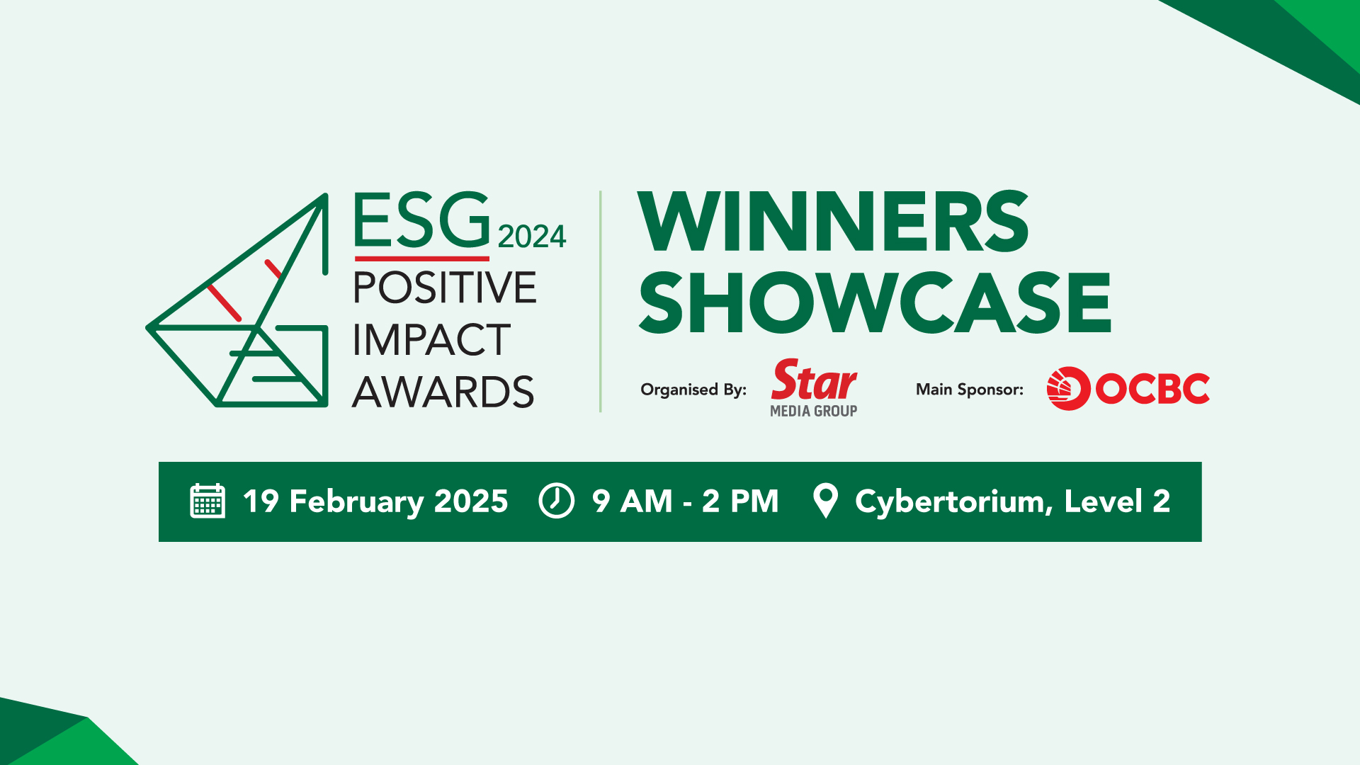 ESG PIA 2024 Winners Showcase - Events by Star Media Group